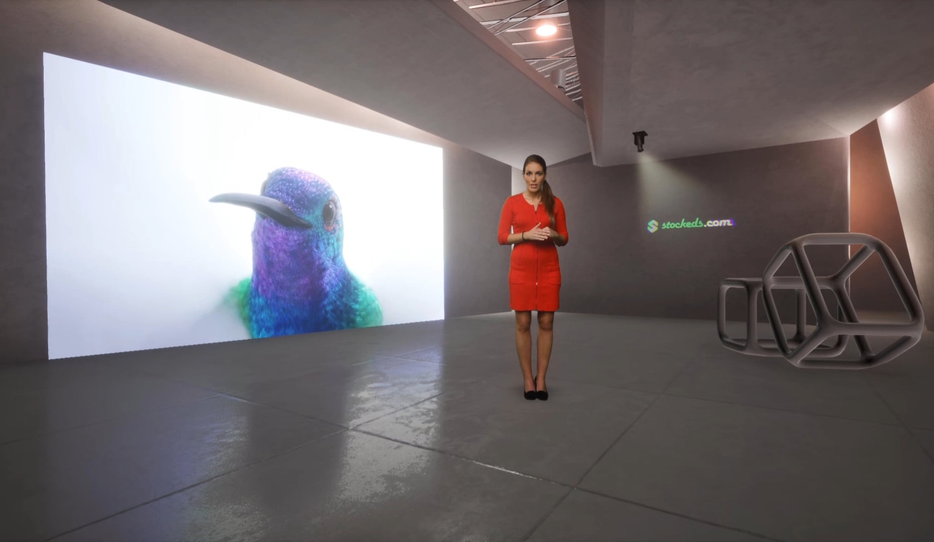 CORPORATE 1 | VIRTUAL PRODUCTION SET | UNREAL ENGINE | AXIMMETRY | ZERO ...