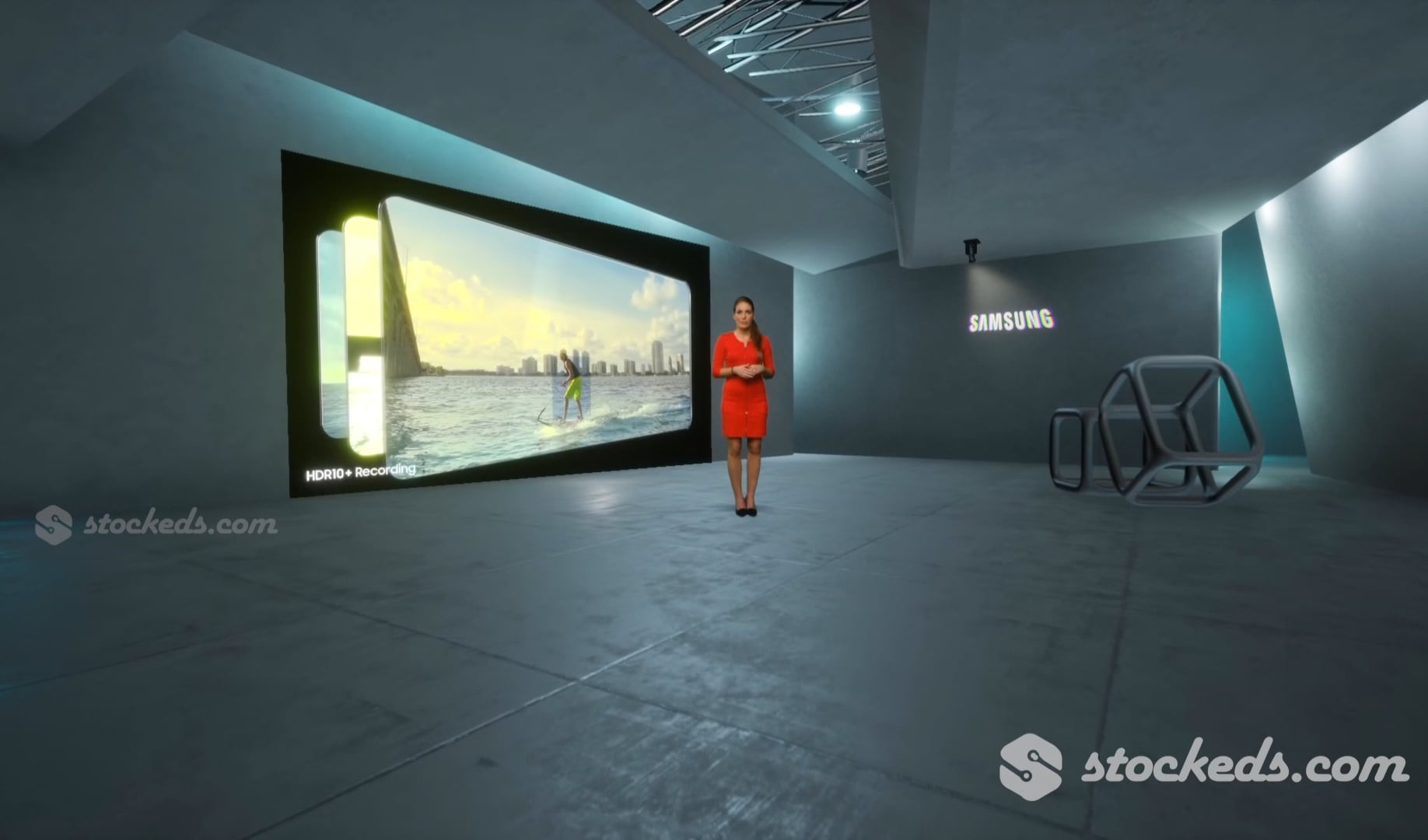 CORPORATE 1 | VIRTUAL PRODUCTION SET | UNREAL ENGINE | AXIMMETRY | ZERO ...