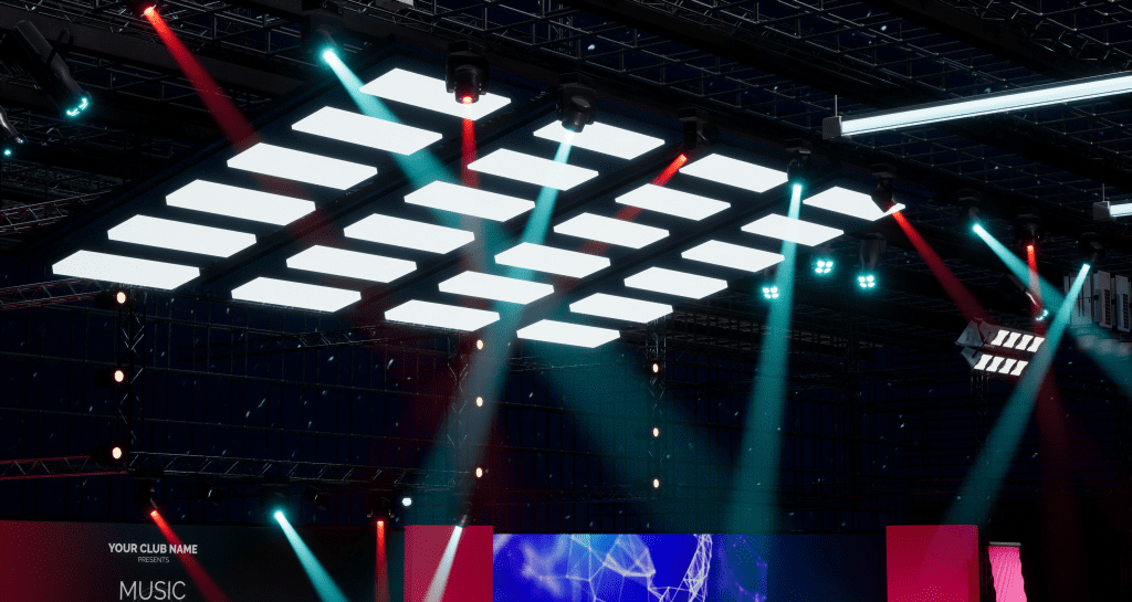 stage - unreal engine - STAGE TGH | DMX Pyro - virtual sets - STOCKEDS