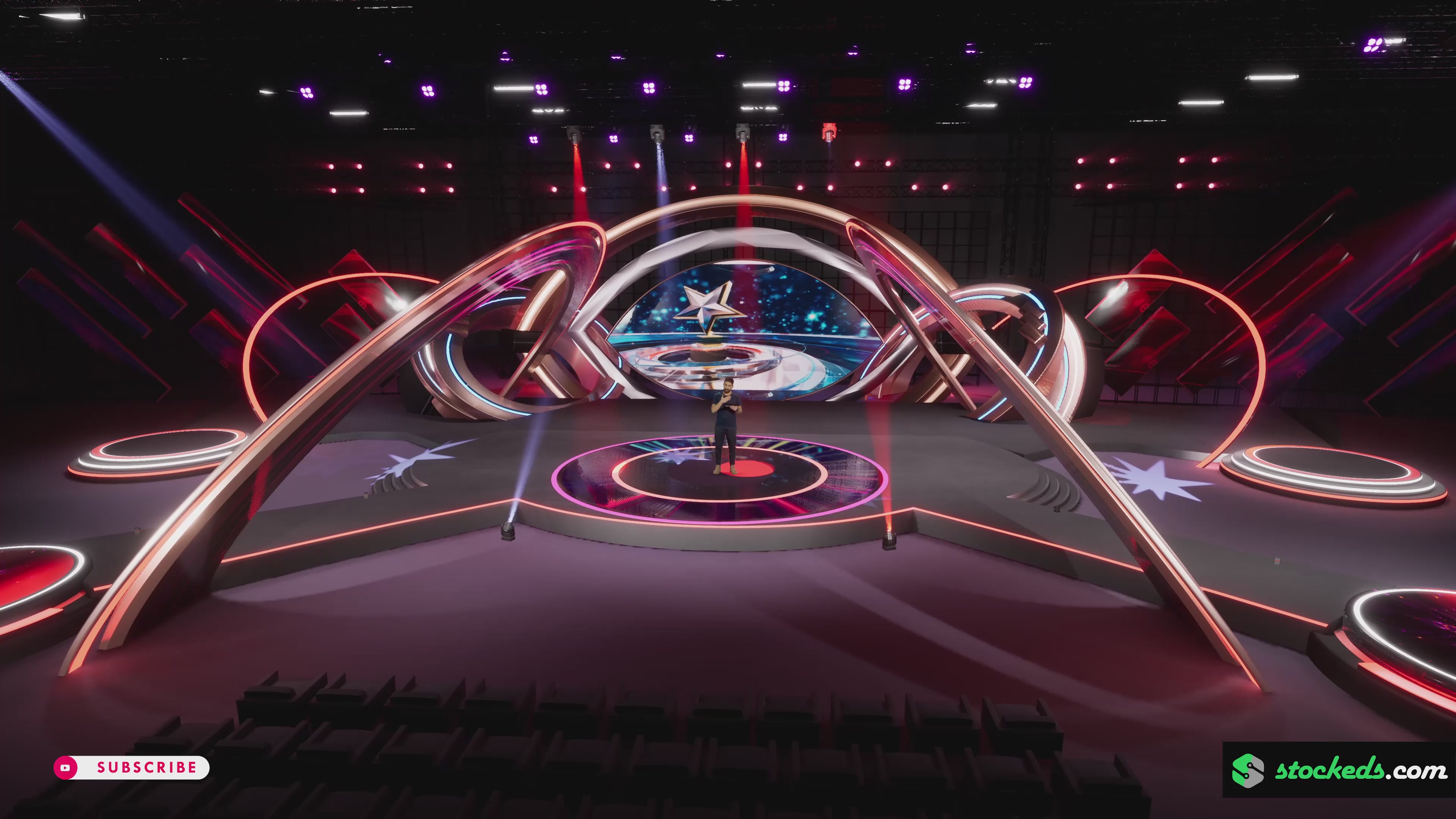 Virtual Sets | Buy STAGE EYRA21 | DMX Pyro | Unreal Engine Corporate ...