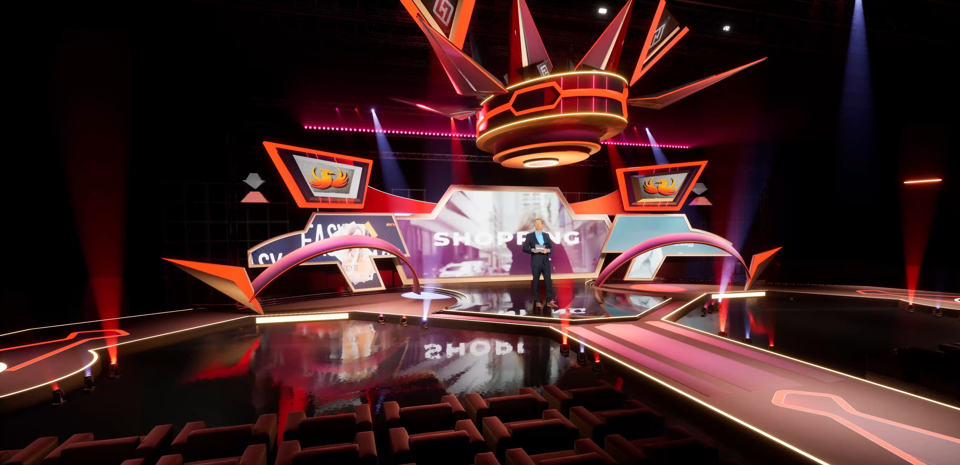Virtual Sets | Buy STAGE V7IZ | DMX Pyro | Unreal Engine Corporate ...