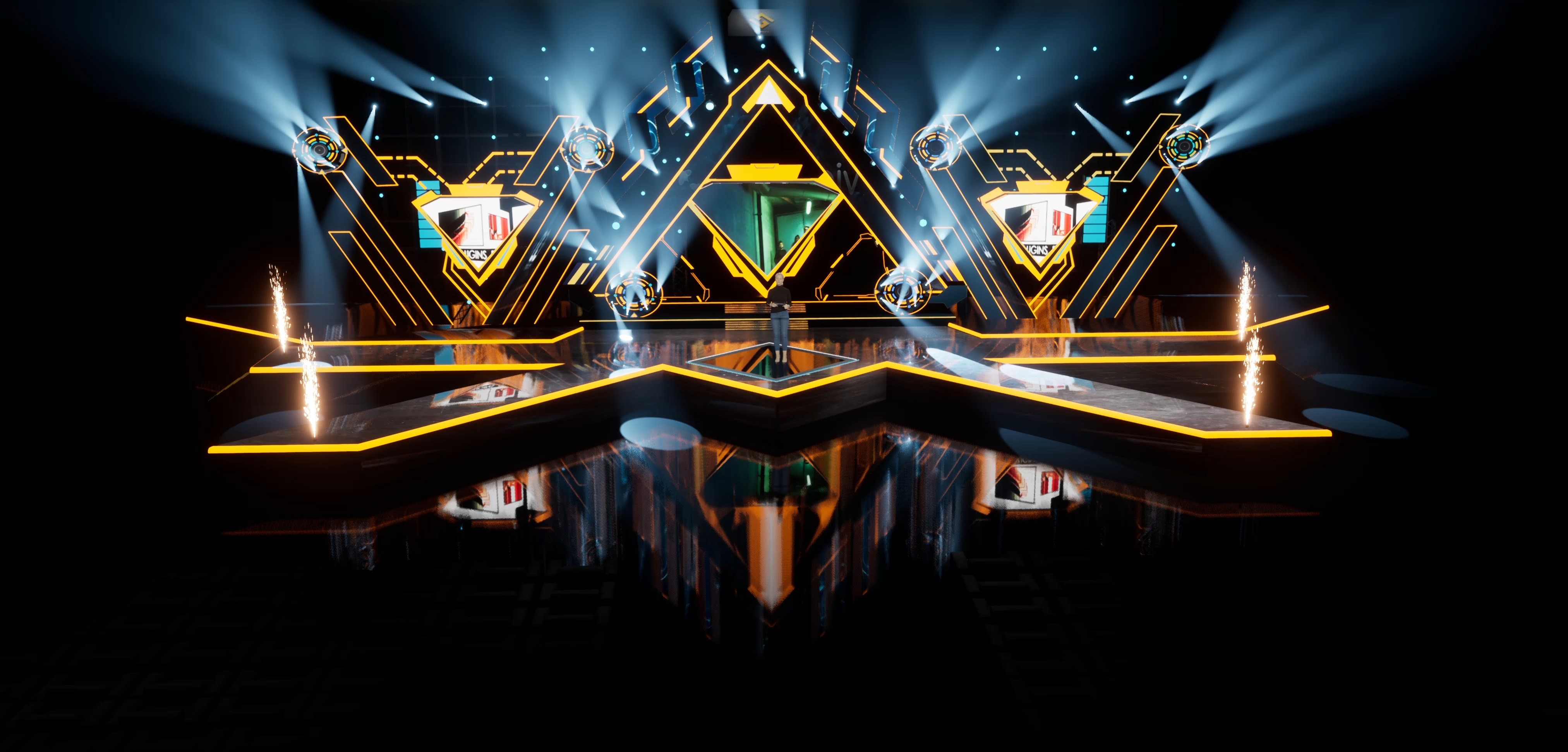 Virtual Sets | Buy STAGE YLM3 | DMX Pyro | Unreal Engine Corporate ...