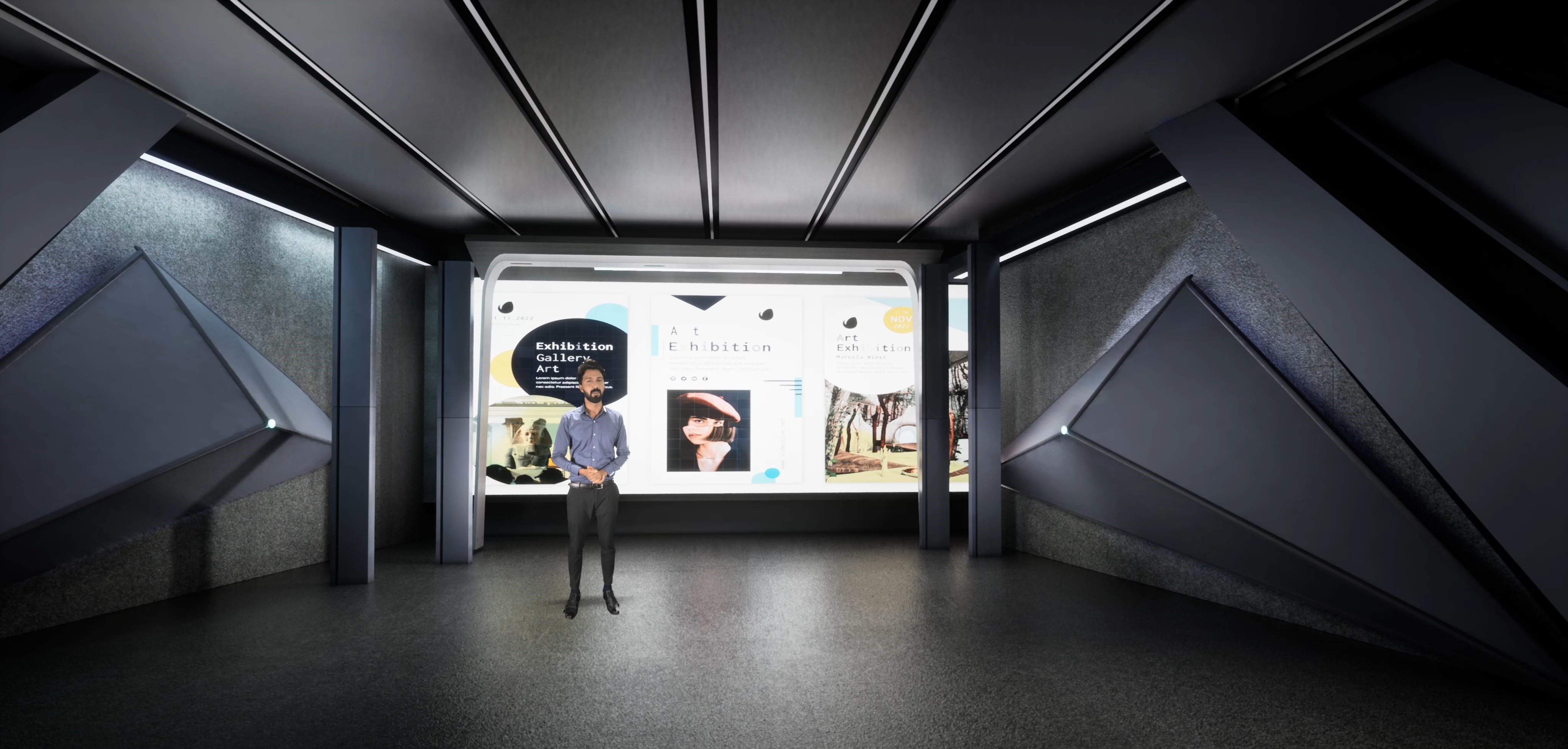 TALKSHOW LAKZKF | Unreal Engine Corporate Virtual Set | Virtual Sets ...