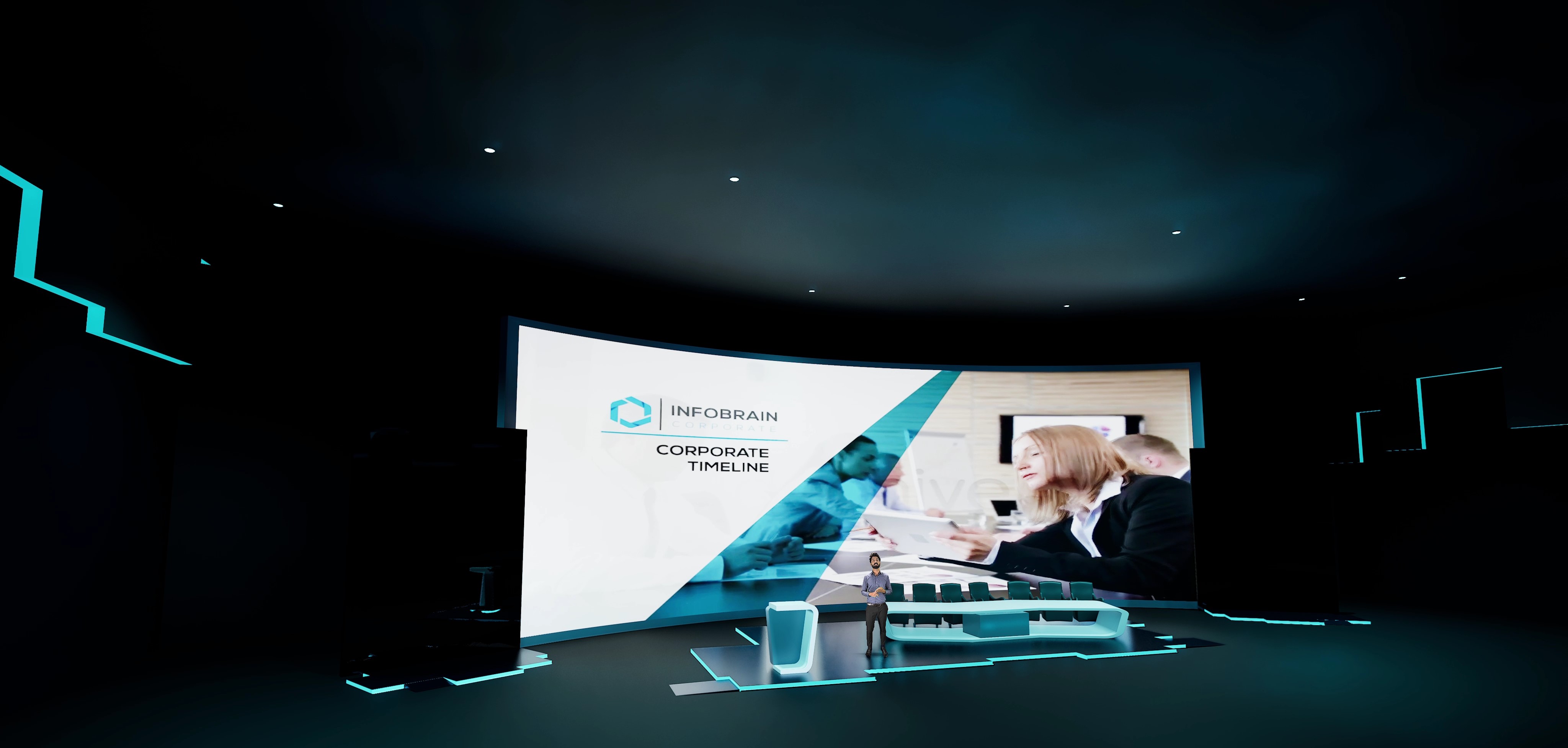 Virtual Sets | Buy STAGE BG6K3 | Unreal Engine Corporate Virtual Set ...