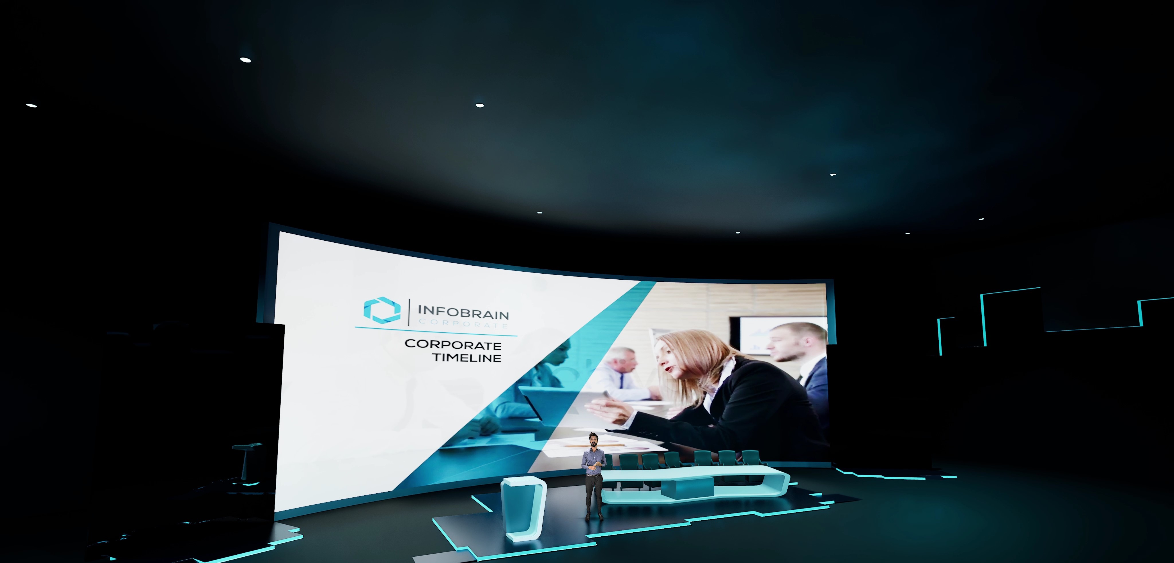 Virtual Sets | Buy STAGE BG6K3 | Unreal Engine Corporate Virtual Set ...