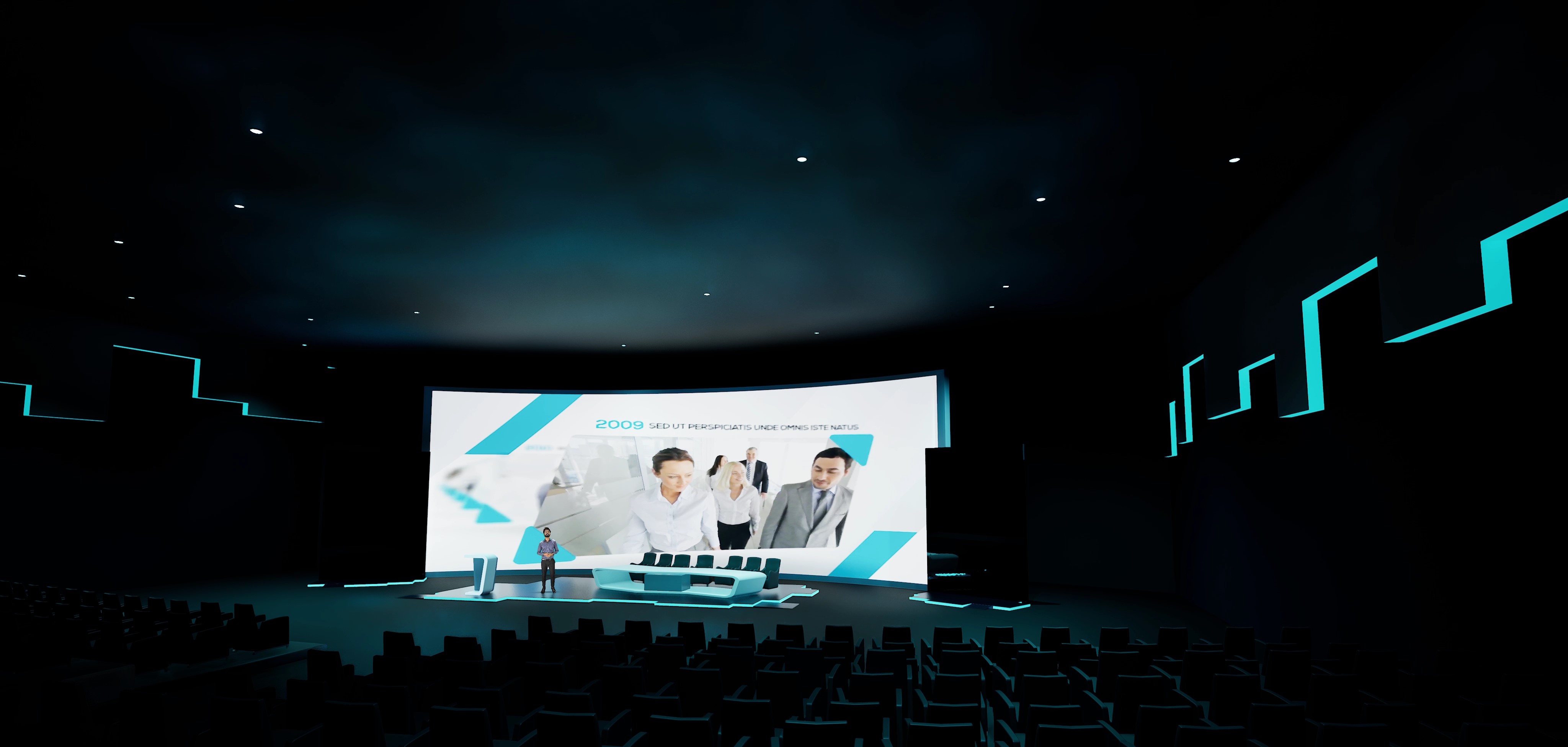 Virtual Sets | Buy STAGE BG6K3 | Unreal Engine Corporate Virtual Set ...