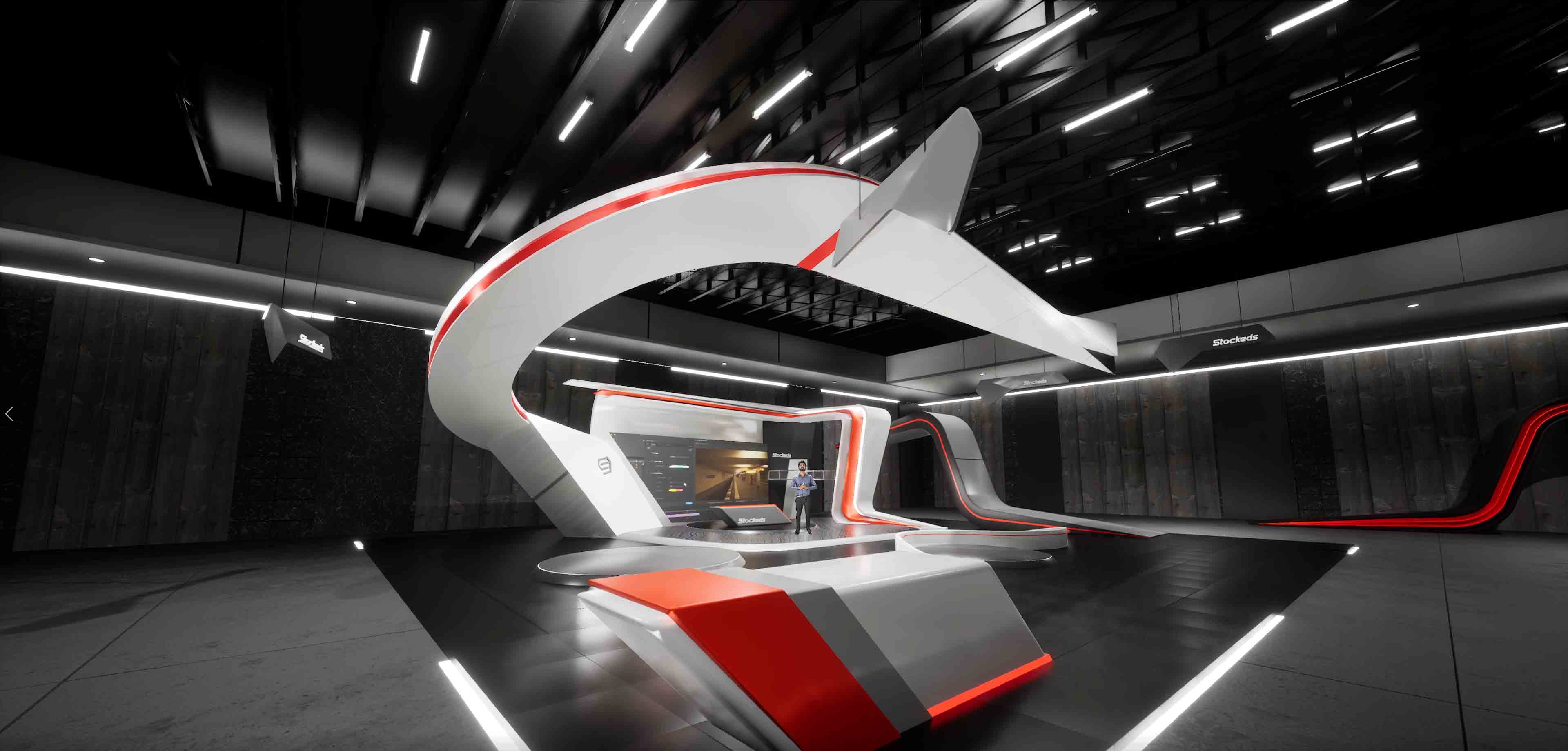 Virtual Sets | Buy Talkshow TRY7 | Unreal Engine Corporate Virtual Set ...