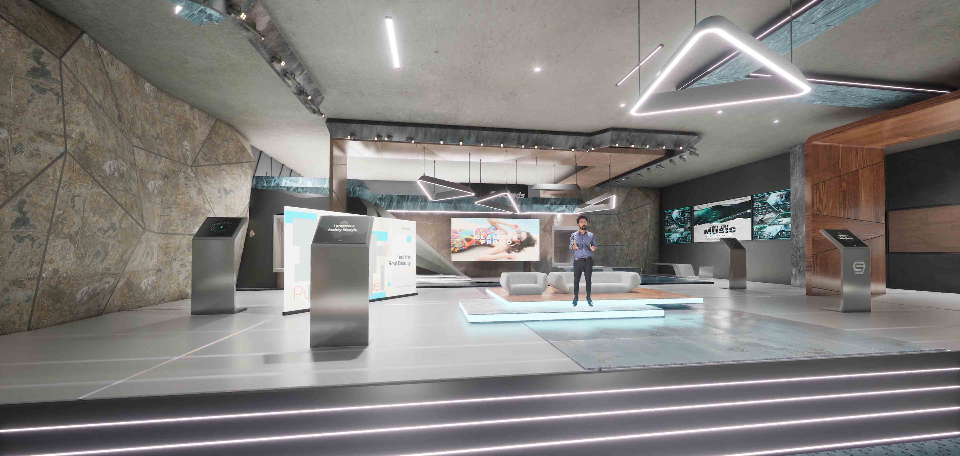 Virtual Sets | Buy Talkshow GY8HF | Unreal Engine Corporate Virtual Set – Stockeds